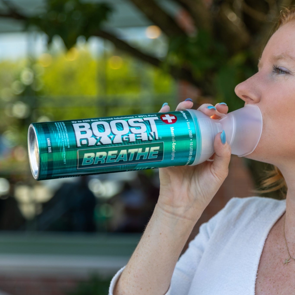 Supplemental Oxygen BREATHE Menthol-Euc | Boost Oxygen