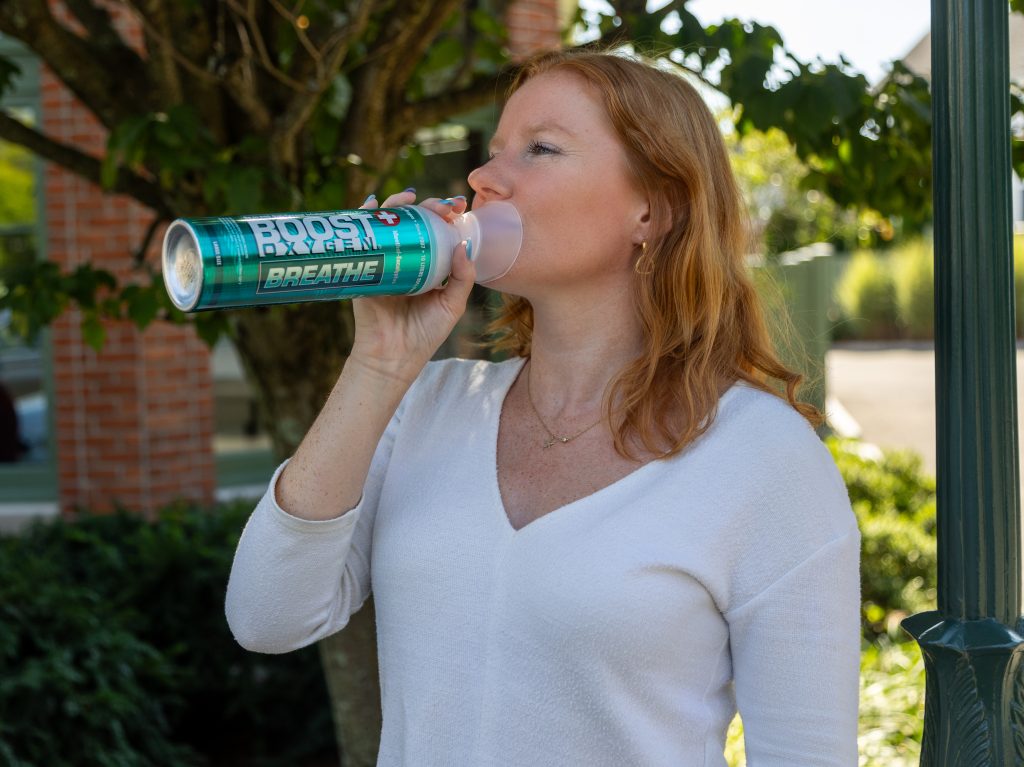 Boost Oxygen Menthol-Eucalyptus | 95% Pure Supplemental Oxygen