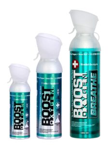 Boost Oxygen Menthol-Eucalyptus | 95% Pure Supplemental Oxygen