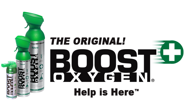 Boost Oxygen - 95% Pure Aviator's Breathing Oxygen in a Can..