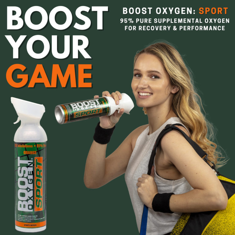 Supplemental Oxygen SPORT Orange | Boost Oxygen