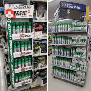Boost Oxygen Now In Walmart Sporting Goods Section Nationwide - Boost ...