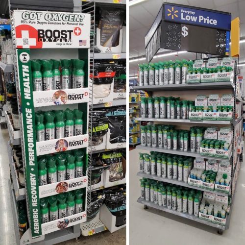 Boost Oxygen Now In Walmart Sporting Goods Section Nationwide - Boost ...