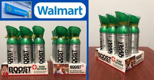 Boost Oxygen Now In Walmart Sporting Goods Section Nationwide - Boost ...