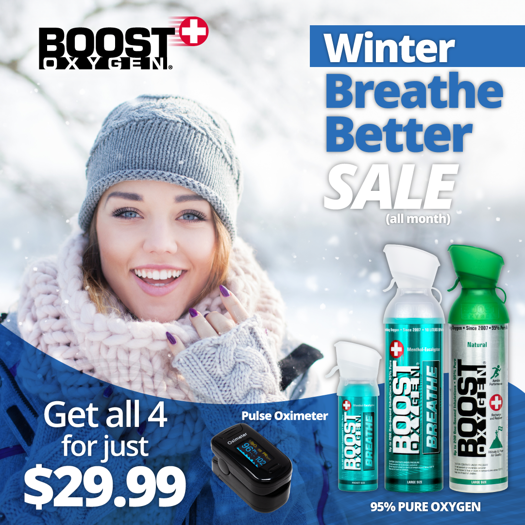 Boost Oxygen Portable Oxygen. No prescription needed.